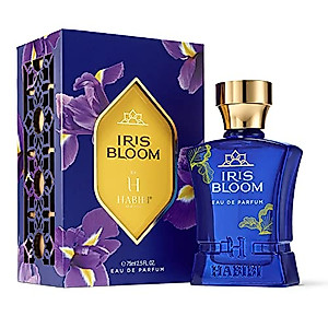 H HABIBI Iris Bloom Find Your Signature Scent with this Luxury EDP - Eau de Parfum Women's Fragrance - Unique & long-lasting Perfumes for Women, Made of Rare Exotic Notes - 2.5 fl oz