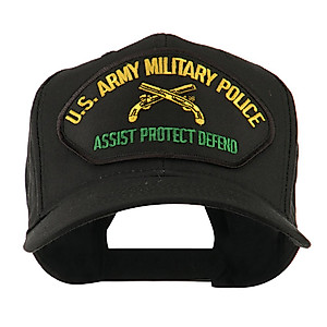 e4Hats.com US Army Military Police Large Patch Cap - Army Police OSFM