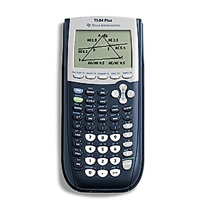 TI 84 Plus Graphing Calculator + WYNGS Protective Case Black
