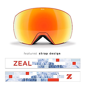 Zeal Optics Hangfire ODT Snow Goggle, Cordillera/Phoenix Mirror