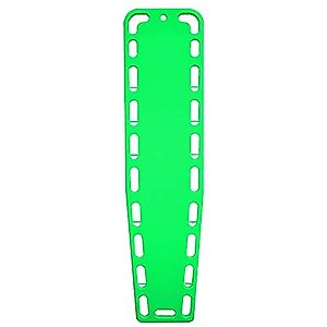 ASA Techmed Spine Board Stretcher, Patent Transfer EMT Backboard Immobilization, Base Board Green