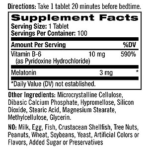 Natrol - Melatonin (Sleep Aid), 3 mg, 60 tablets