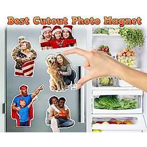 Personalized Photo Magnet - Customized Cutout Magnets Magnetic Photos | Save Your Best Memories