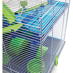 Pico XL Silver & Green - Hamster & Small Animal Home/Cage