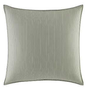 Laura Ashley Home - King Duvet Cover Set, Reversible Cotton Bedding with Matching Shams, Lightweight Home Decor for All Seasons (Natalie Sage,3 pcs, King)