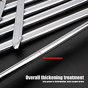 GKmow 3 PCS Car Tire Iron Kit, Tire Scoop Spoons Crowbar Lever, Rim Protectors Kit, Universal Tire Repair Maintenance Tools for Most Cars Motorcycles (Silver)