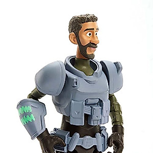 Mattel Lightyear Toys Jr. Zap Patrol Mo Morrison Action Figure, 10 Points of Articulation & Accessories, 5-in Scale
