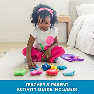 Educational Insights Shapes Beanbags, Learn Shapes, Toddler Learning Toy, Preschool Classroom Must Haves, Set of 10 Bean Bags, Ages 3+