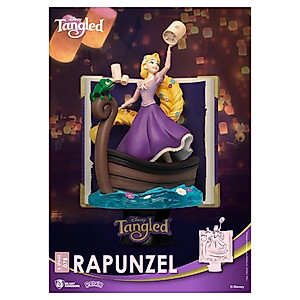 Beast Kingdom Disney Story Book Series: Rapunzel DS-078 D-Stage Statue, Multicolor, 6 inches