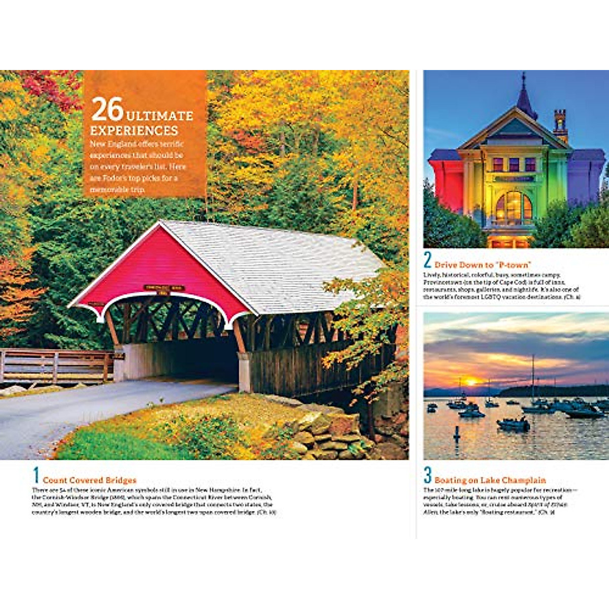Fodor's New England (Full-color Travel Guide)