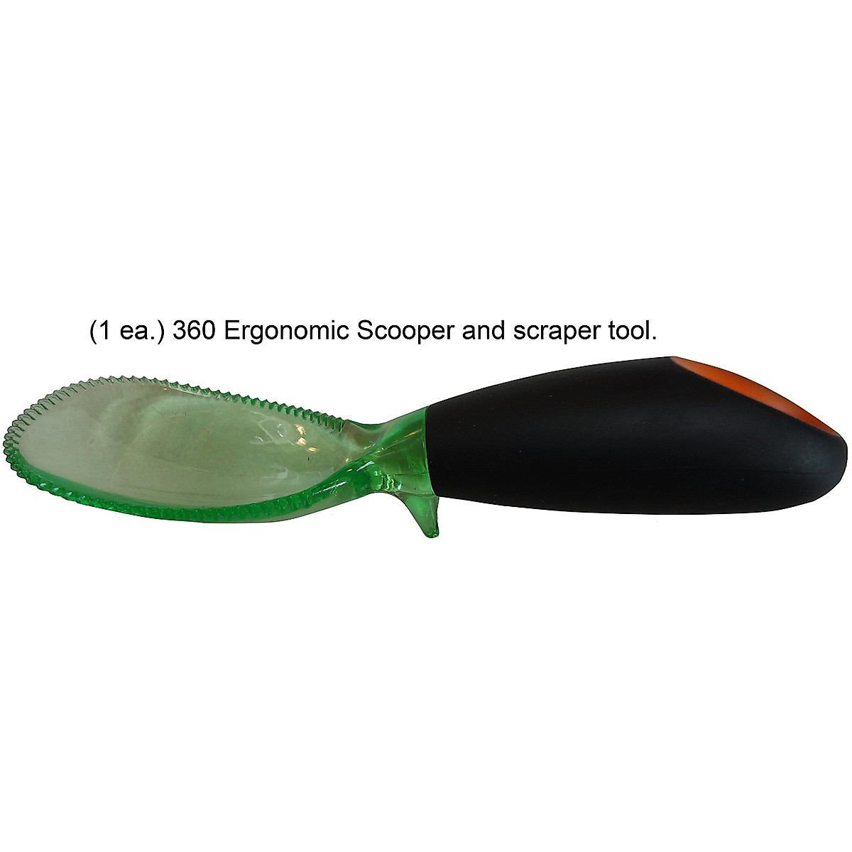 360 Pumpkin Products Ultimate Pumpkin Carving Ergonomic Scooper/Scraper and Detail scraper/clean up tool set. (1 Set of 2 tools)