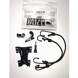 Action Camera Backstop Chain Link Fence Clip Mount Compatible with GoPro Hero 11,10,9,8,7,6,5,4,3,3+,max,Session,Fusion and DJI OSMO AKASO,Suitable for Recording Baseball Softball Tennis