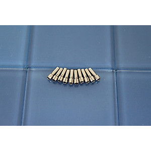 TEMO 10 pc Durable Shiny 1/8 Inch Rotary Tool Collet Bit #480 for Dremel Rotary Tools