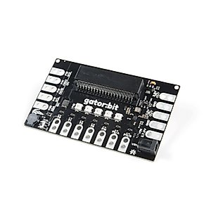 SparkFun Gator:bit v2.0 for Micro:bit Carrier Board Fully-Functioning development and prototyping platform 5 addressable LEDs Built-in Speaker Over voltage/current/short circuit protection included
