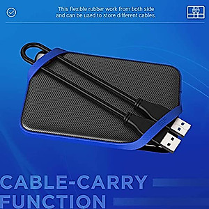 Silicon Power 1TB USB-C USB 3.0 Rugged Game-Drive Portable External Hard Drive A62, Compatible with PS4 Xbox One and PS5