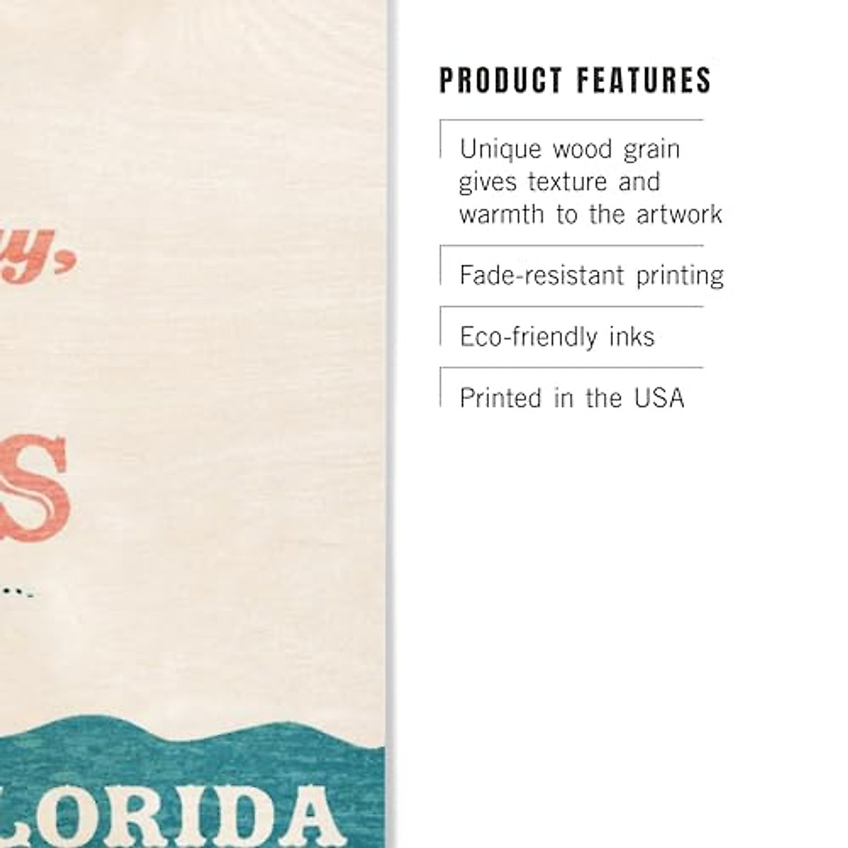 Lantern Press 6x9 Inch Wood Sign, Ready to Hang Wall Decor, Madeira Beach, Florida, Beach Memories Last Forever