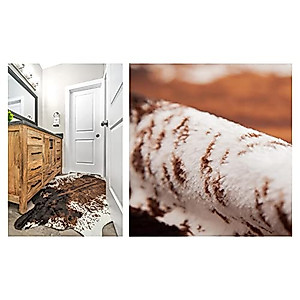 NativeSkins Medium Faux Cowhide Rug - Original (4.3ft x 5.6ft)