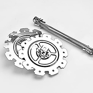 JAHH Roaster Barbecue Kebab Maker Meat Brochettes Skewer Machine BBQ Grill Accessories Tools Set (Size : Small)