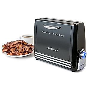 Nostalgia BCN6BK Bacon Express Crispy Bacon Grill