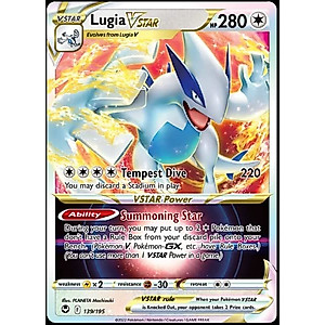Lugia Vstar 139/195- Silver Tempest - Pokemon Ultra Rare Card - Holo Foil