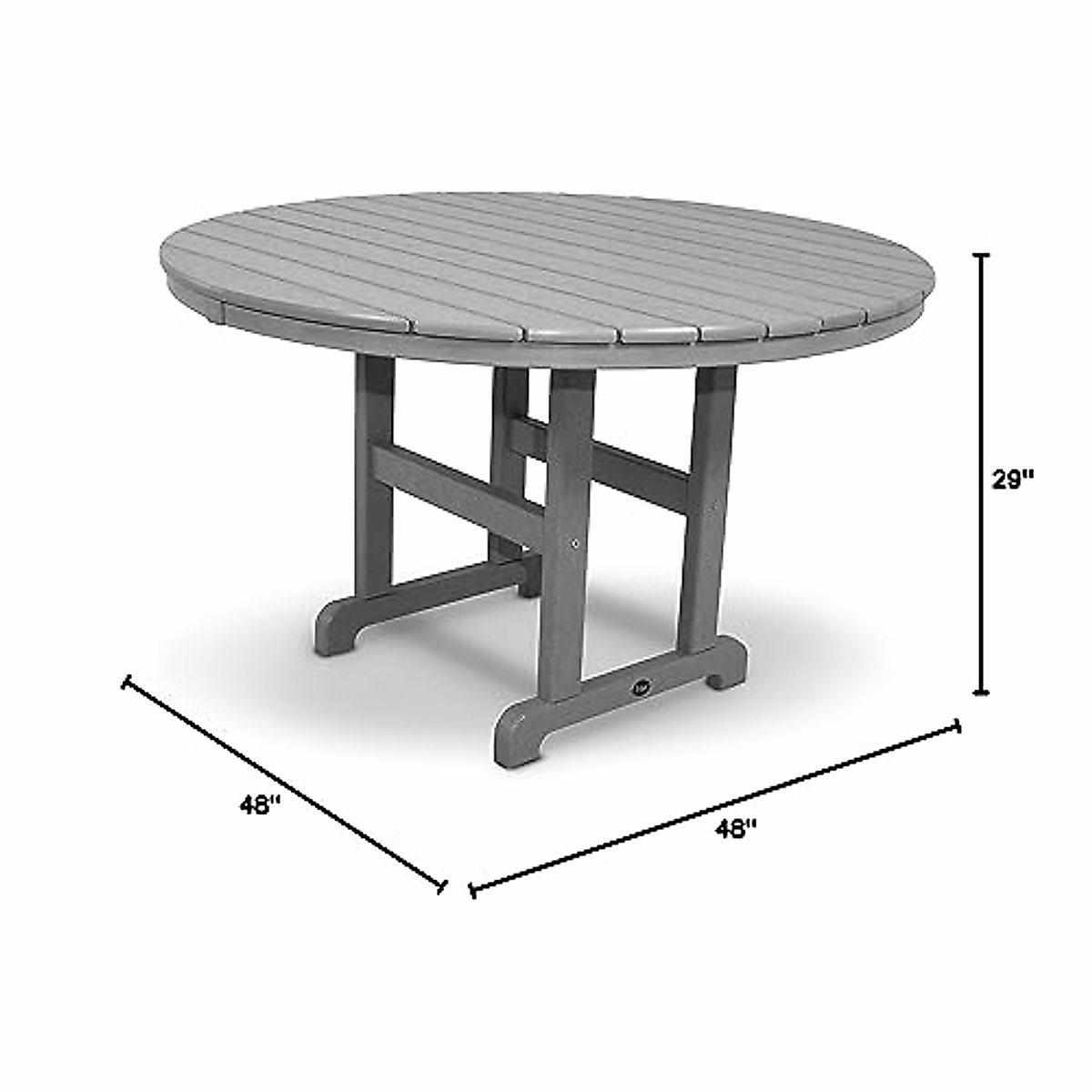 Trex Outdoor Furniture Monterey Bay Round 48" Dining Table