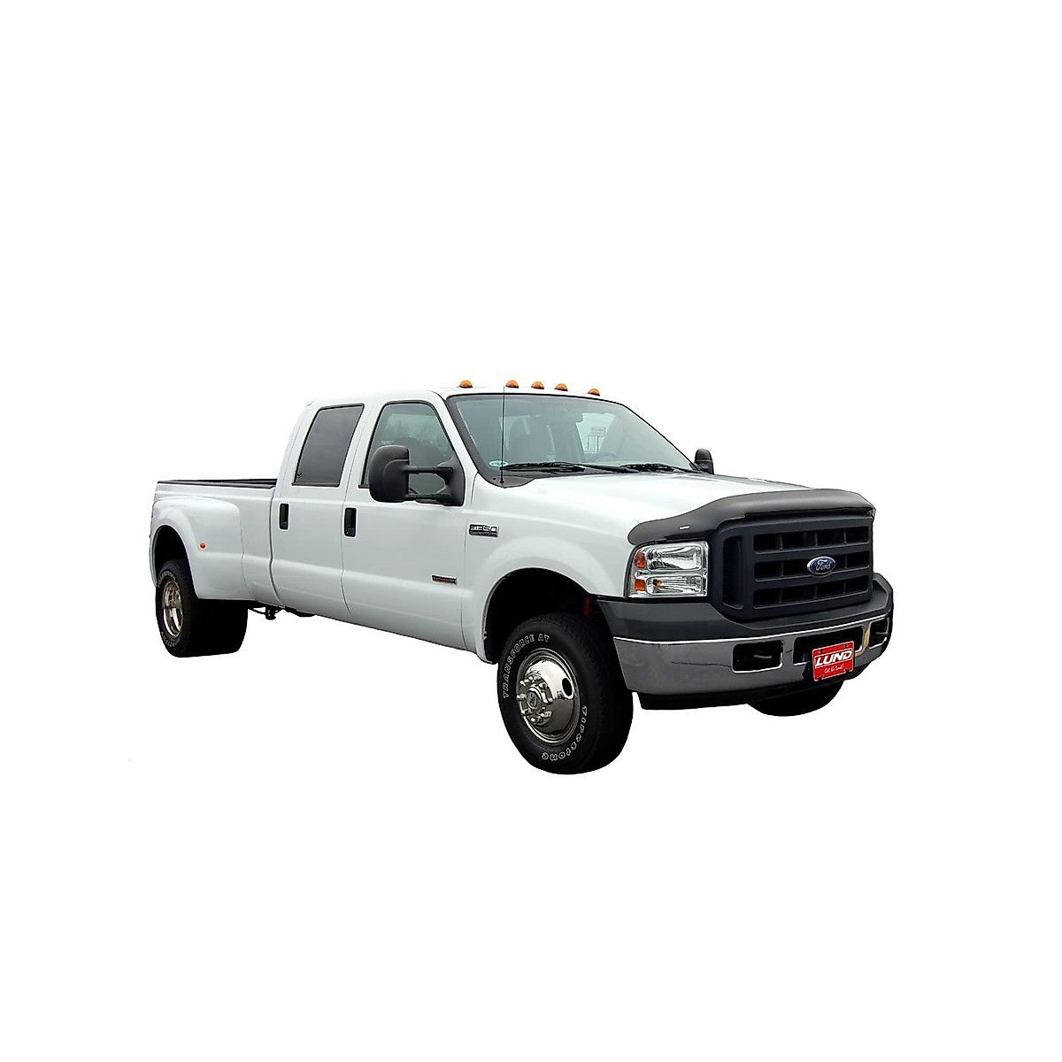 Lund 18062 Interceptor Smoke Hood Shield for 1999-2007 Ford F-250, F-350; 2000-2005 Excursion