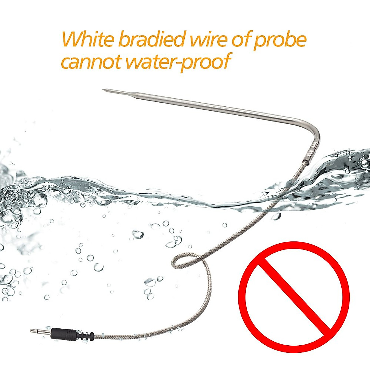 Inkbird Bluetooth Grill BBQ Meat Thermometer with Dual Probes Digital Wireless Grill Thermometer, Timer, Alarm,150 ft Barbecue Cooking Kitchen Food Meat Thermometer for Smoker, Oven, Drum