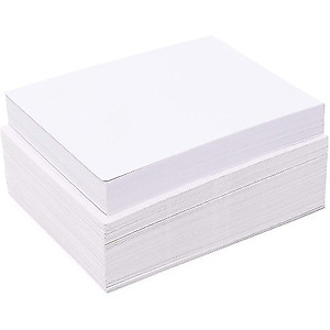 Pipilo Press 100 Pack Blank Invitation Cards with Envelopes for Weddings, Birthday Party, Baby Shower, DIY (5x7 In)