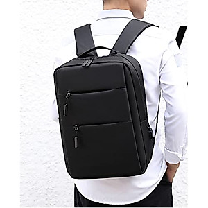 Laptop Backpack Business Slim Durable with USB Port Water Resistant Backpack for Women Men Fits 15.6 Inch School Computer Bag