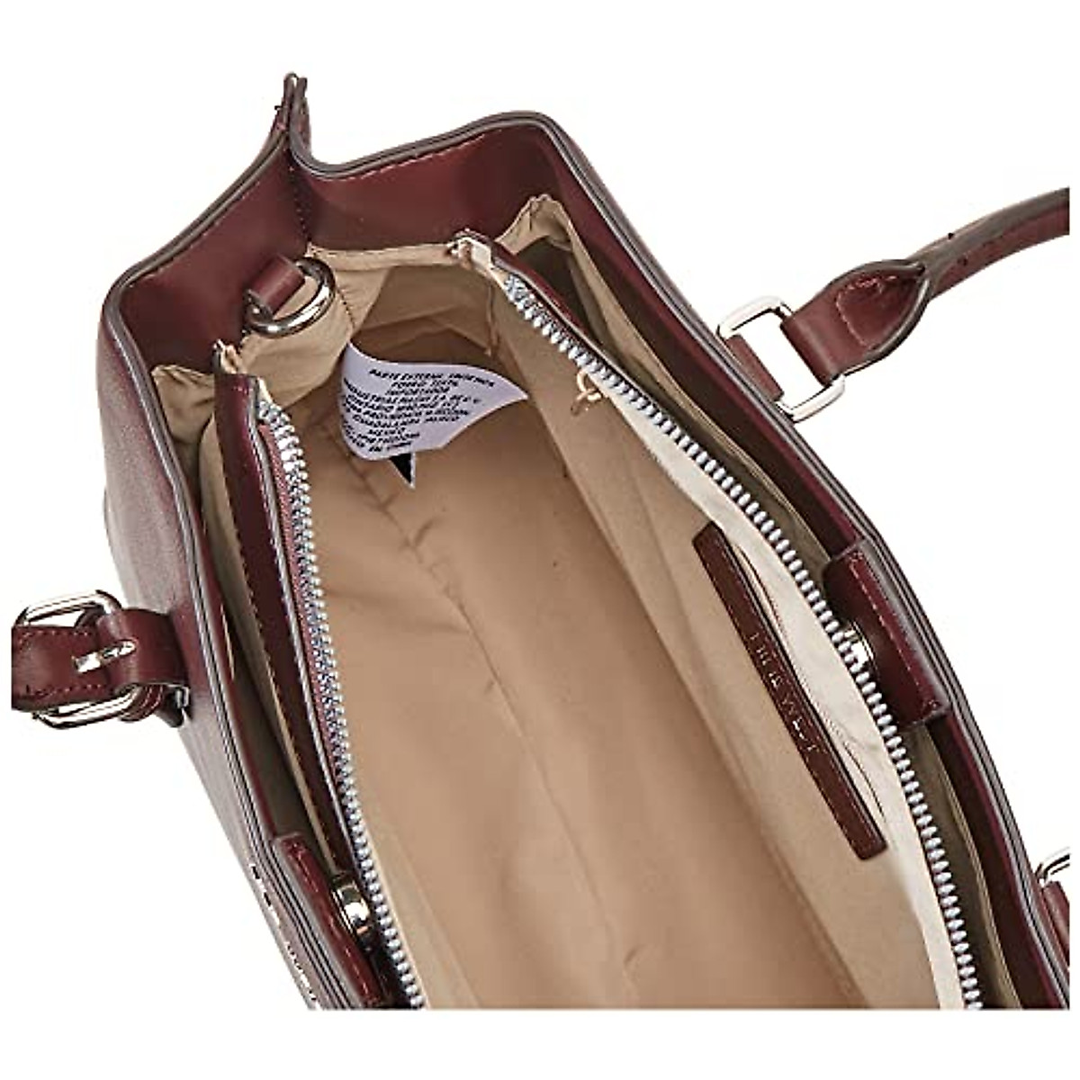 Nine West Doralia Satchel Merlot One Size