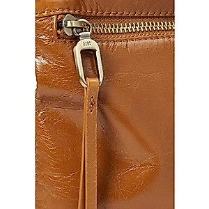 HOBO Cambel Large Crossbody Bag For Women - Leather Shoulder Carry With Top Zipper Closure, Casual and Lightweight Handbag Truffle One Size One Size