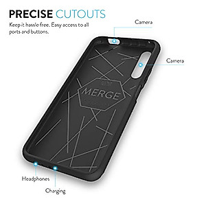 TUDIA Merge Designed for Huawei Honor 9X Pro/Huawei Y9s Case with Dual Layer Protection (Metal Slate)