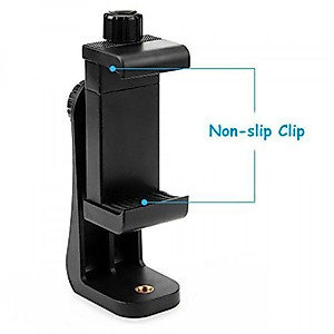 Manfrotto Stand for Universal Cell Phone, with A Bonus ZAYKiR Adapter, Rotates Vertical and Horizontal