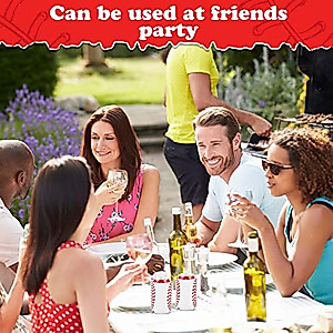 12 Packs Baseball Can Sleeves Neoprene Beer Bottle Cup Insulator Baseball Birthday Party Supplies Reusable Baseball Lovers Gifts for Hot and Cold Drinks Soda Game Party (5.1 x 4 Inch)