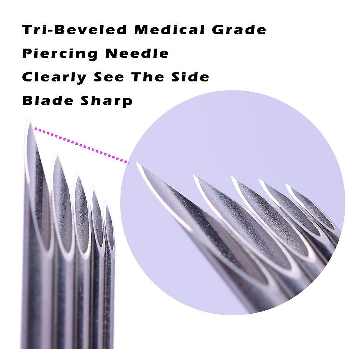 Saline Water Wipes Body 14G 18G 12G Piercing 100PCS 20G Mix Needle 16G accessories through The Wormhole All Seasons