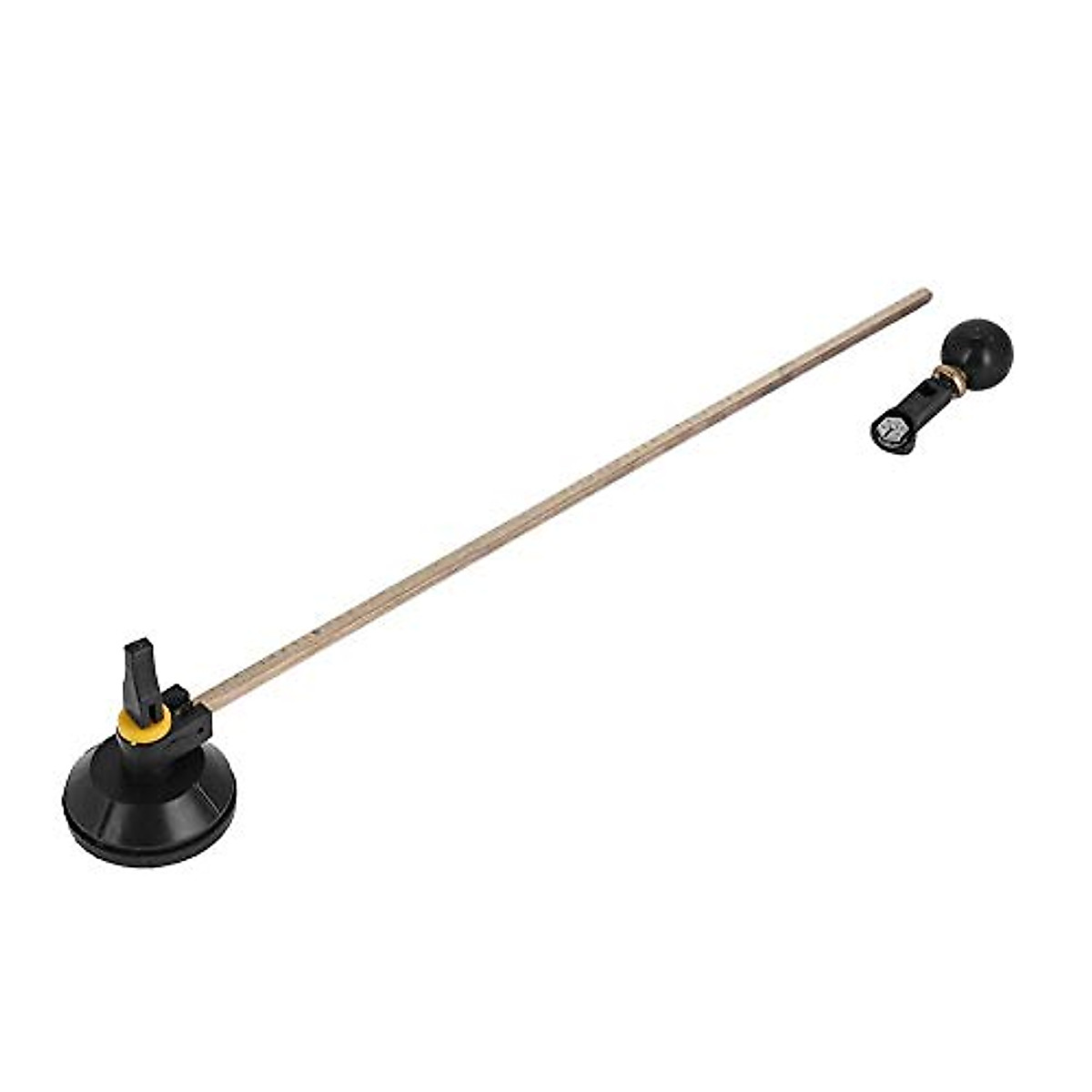 Heavy-Duty Glass Cutter, 6 Wheel Compasses Circular Cutting Cutter with Suction Cup Circle(80cm)