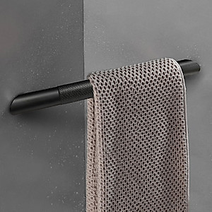 Shower Foot Rest for Shaving Legs Shower Foot Stool- Wall Mounted Bathtub Foot Rest Stainless Steel 304 Foot Rset Bar- Matte Black