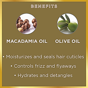 HASK Macadamia Oil Moisturizing Shampoo, Coconut, 12 Ounce