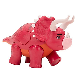 Dino Ranch Deluxe Dino 2-Pack - Features Biscuit, a 5-Inch Toy T-Rex, and Angus, a 4-Inch Toy Triceratops - Toys for Kids Featuring Your Favorite Pre-Westoric Ranchers