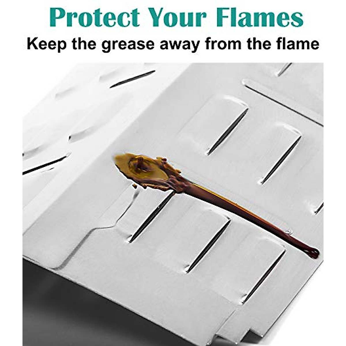 EasiBBQ Stainless Steel Flavorizer Bar for Weber 1141001 Go-Anywhere Gas Grill, Replacement for Weber 9201