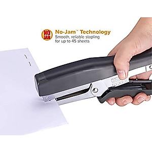 Bostitch Office B8 Xtreme Duty 45 Sheet Plier Stapler, Black (B8HDP)