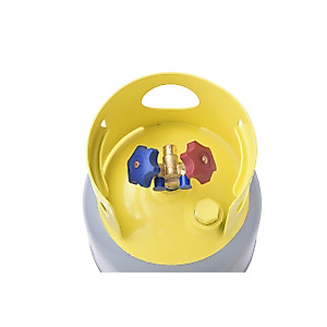 Forney Tote A Torch Light/Medium Duty Cutting and Welding Portable Kit + Flame King Refrigerant Recovery Cylinder Tank