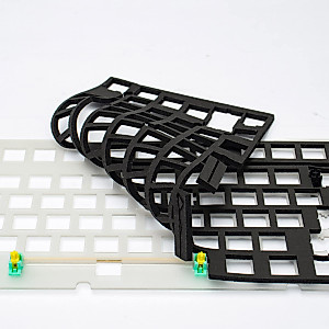 mintcaps 2 Pieces Set of Keyboard Sound Dampening Foam 68 Layout Silencer Pad Gasket EVA Foam Keyboard Switches Dampener Foam Pad for Mechanical Keyboard