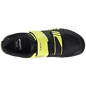 Giro Berm Cycling Shoe - Men's Black/Citron Green 47