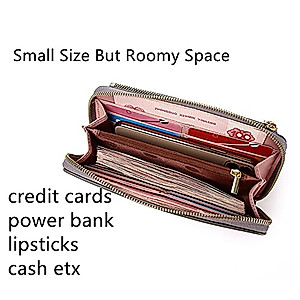 ISYSUII Crossbody Case for Moto G Power 2021 Wallet Case Touch Screen Cell Phone Purse with Credit Card Holder Adjustable Shoulder Strap Leather Handbag Clutch for Women Girls,Red