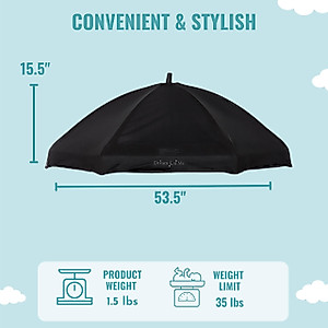 Dream On Me Onyx Canopy