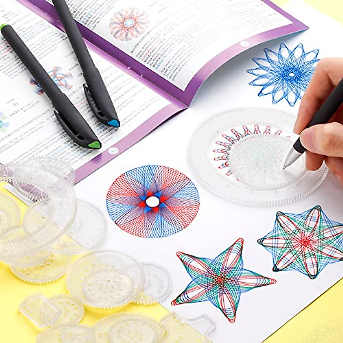 BoxLegend Clothes Folder Arts and Craft Drawing kit for Kids with Original Deluxe Set (Green)