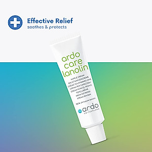 Ardo Care Lanolin Nipple Cream (10ml/0.3 fl.oz) - From Europe, 100% Pure Lanolin for Breastfeeding Moms, Provides Quick Soothing Relief for Sore Nipples, 10ml (0.3 fl.oz)