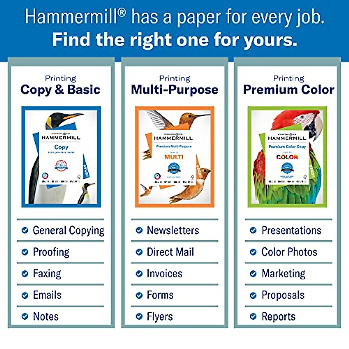 Hammermill Glossy Paper, Laser Gloss Copy Paper, 8.5 x 11 - 1 Pack (300 Sheets) - 94 Bright, Made in the USA Glossy Printer Paper, 163110R