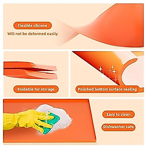 Silicone Griddle Cover for Blackstone 36 inch Griddle, 100% Food Grade Silicone Mat, Silicone Griddle Mat for Blackstone Flat Top Griddle, Griddle Protective Mat Cover, Outdoor Griddle Protector